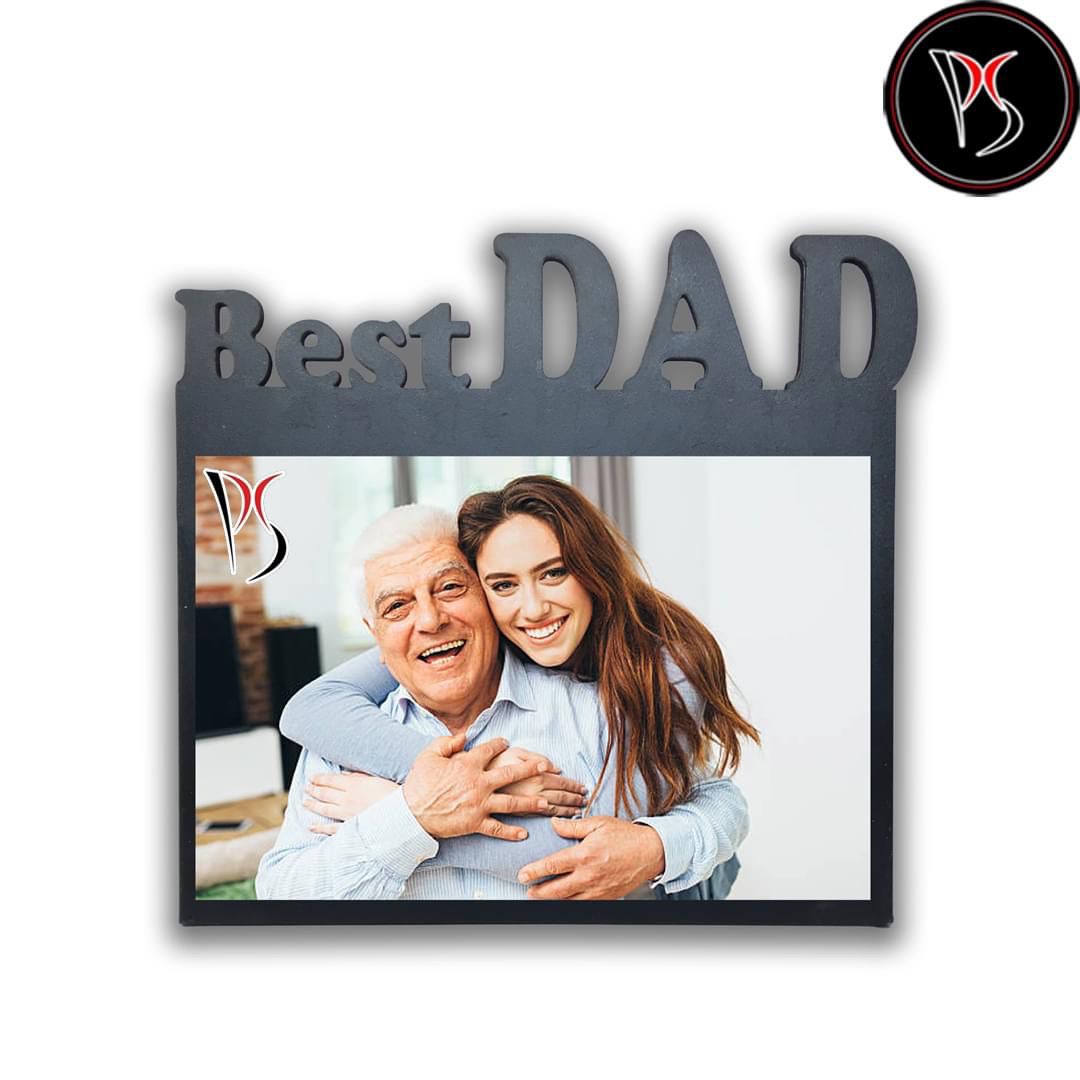 Customize wall Hanging Best Dad Frame – Theprintingsolutions